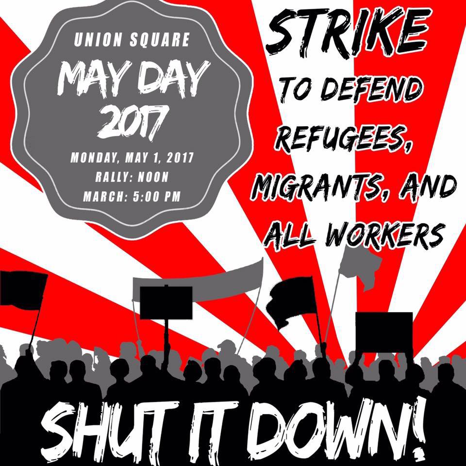 May Day, Where? Union Square! – GABRIELA New York